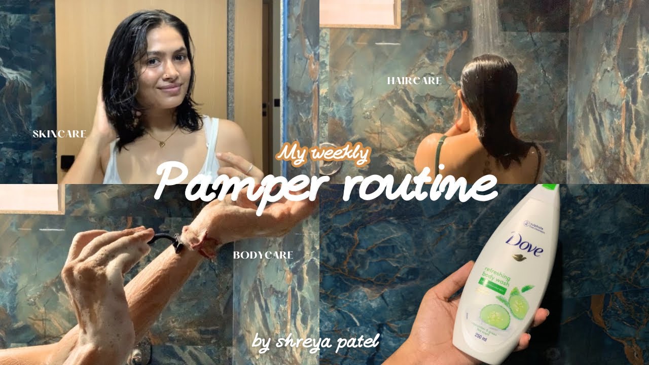 My weekly full body pamper routine / self care routine ! - YouTube