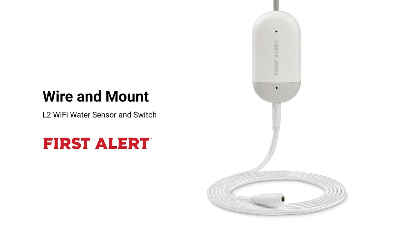 Wire and Mount the L2 Water Sensor and Switch - YouTube