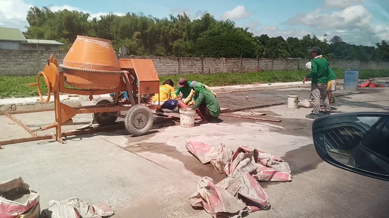 Exposed Aggregate Finished - Philippine Construction - YouTube
