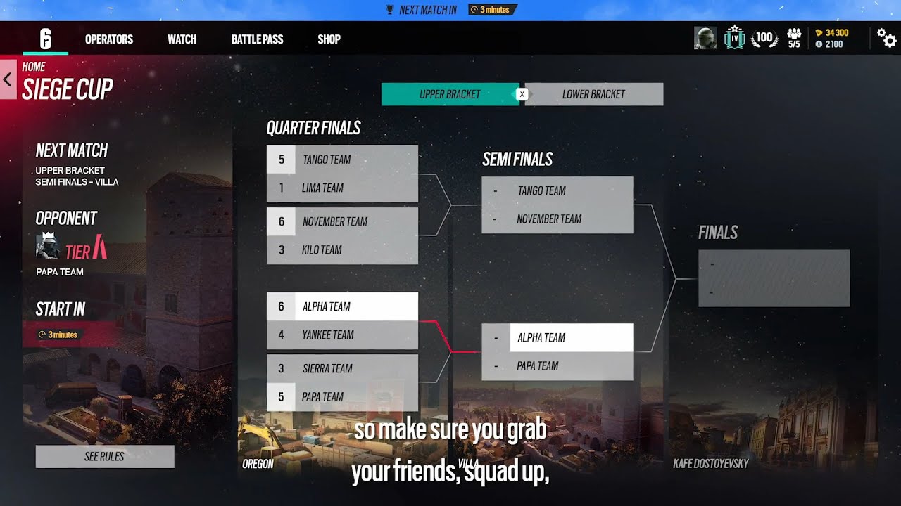 *NEW* Siege Cup 5 vs 5 Tournament In-GAME - Rainbow Six Siege Y9 ...