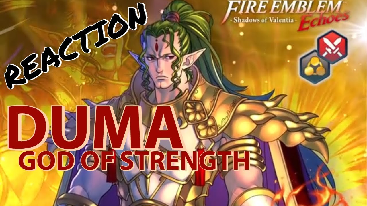 LORD DUMA ARRIVES! Fire Emblem Heroes Mythic Duma Trailer Reaction ...