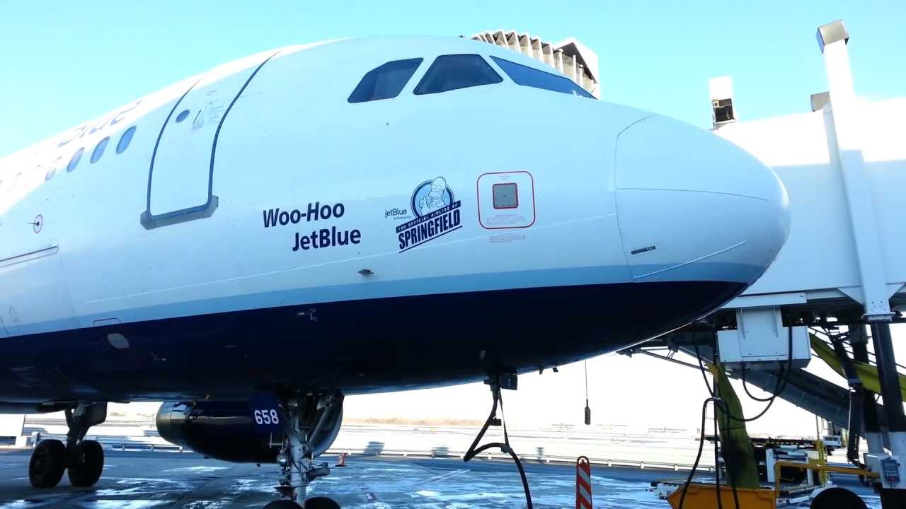 JetBlue Airways A320 Airbus (Springfield - Simpsons) plane at JFK by ...