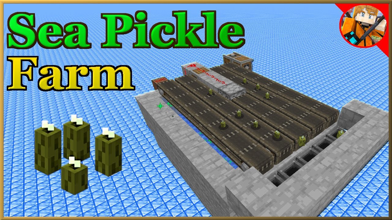 Sea Pickle Farm Create Mod Tutorial Minecraft YouTube