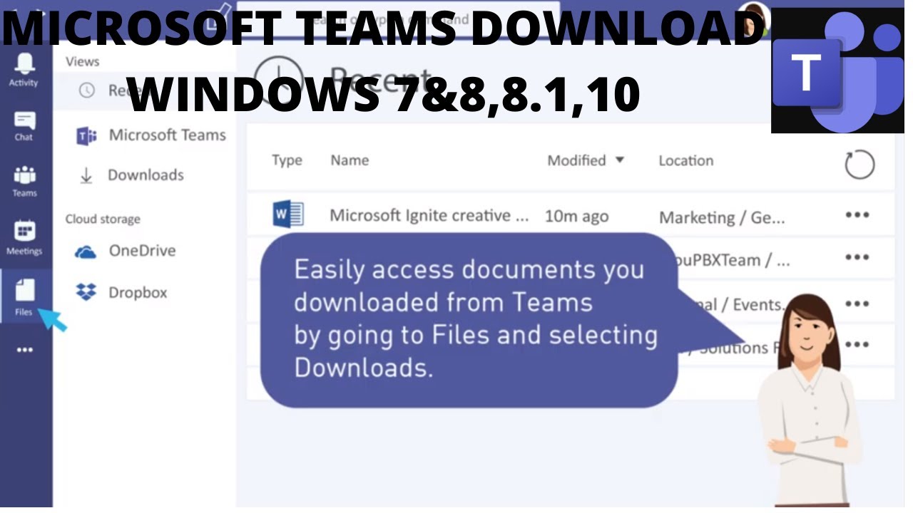 MICROSOFT TEAMS USING WITH DESKTOP & MOBILE /WITH DOWNLOAD & INSTAL ...