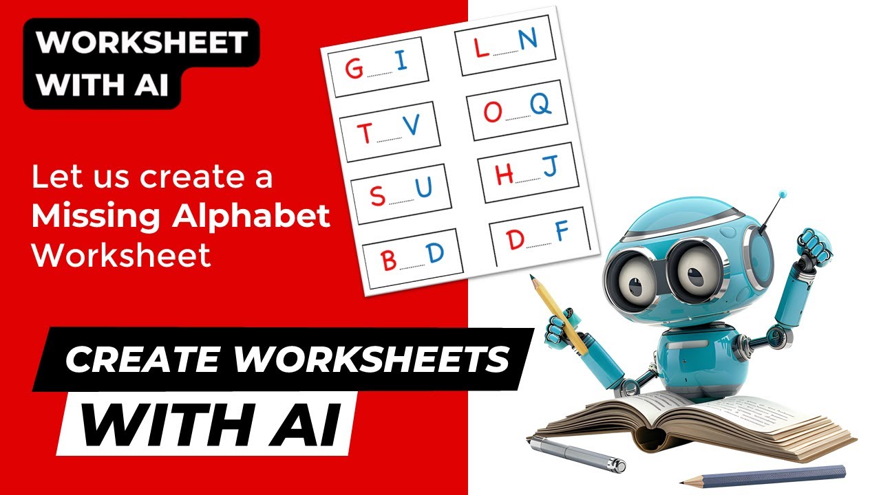 Create a School Worksheets with AI - Generating a English Missing ...