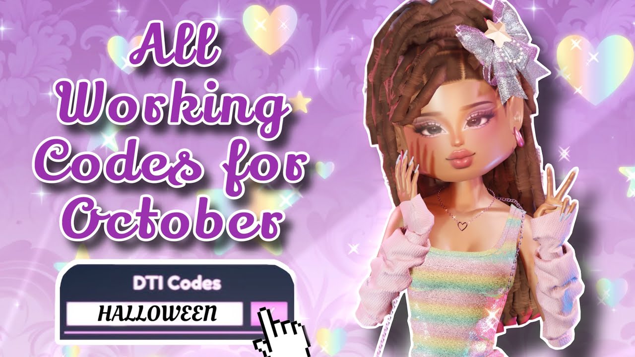 ALL WORKING DRESS TO IMPRESS CODES! 👗 | October | DTI Roblox 👗🛍️ - YouTube