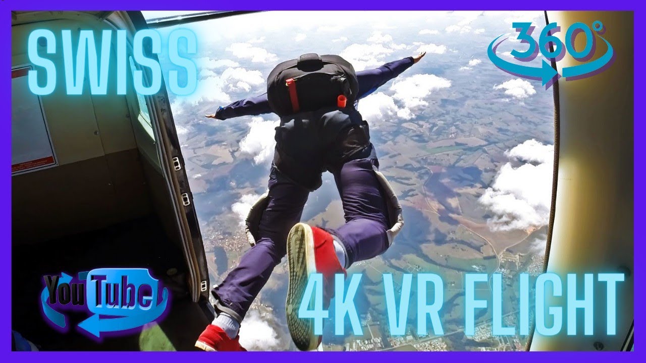 💥Skydiving in Swiss 🇨🇭 360 video 4K VR - YouTube