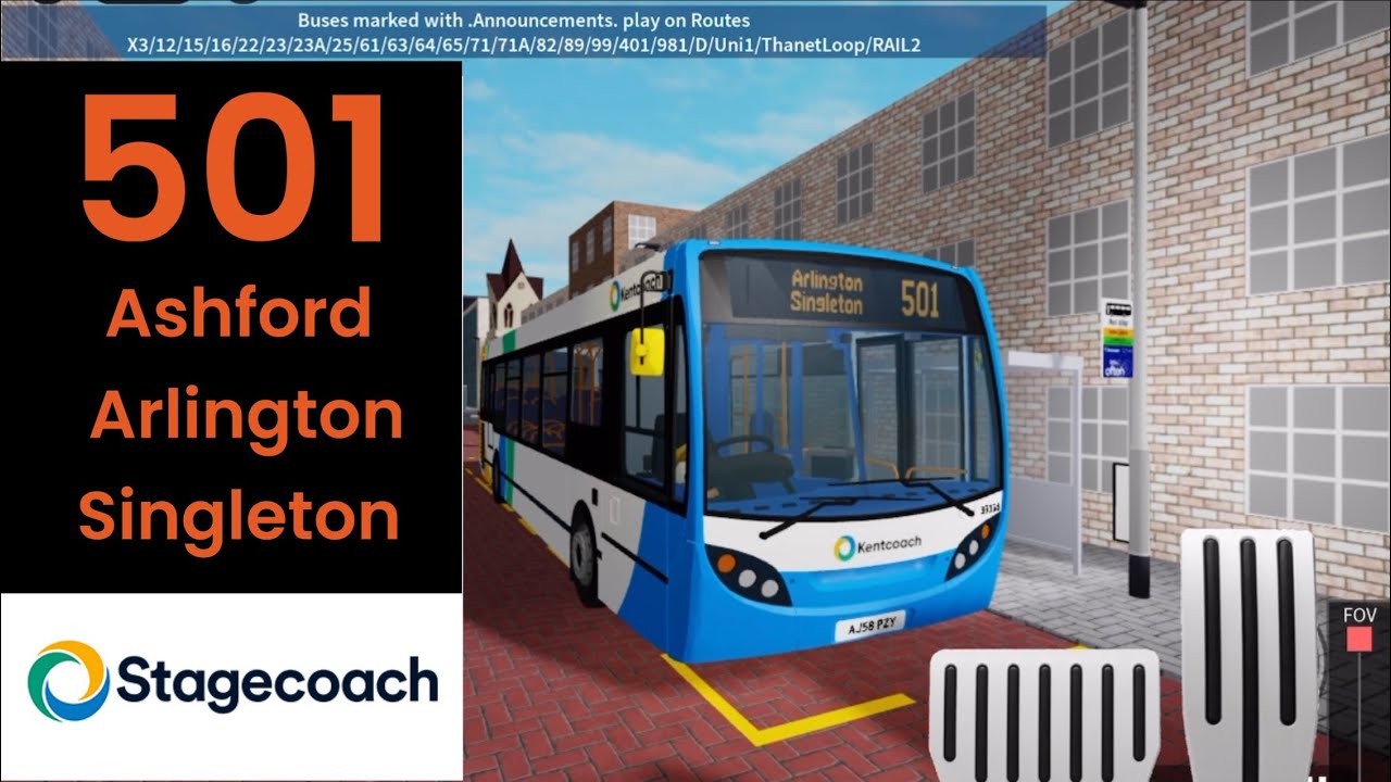 Kent And East Sussex Bus Simulator: Route 501 - YouTube