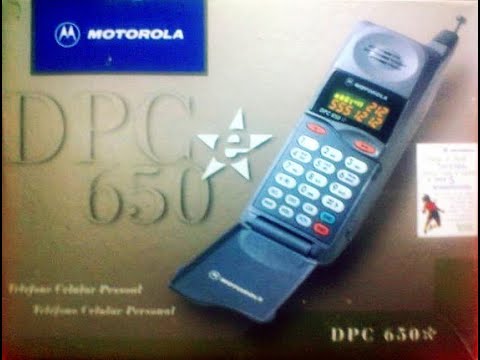 Ligando um Celular Antigo DPC-650 Microtac 1990 Funções detalhadas ...