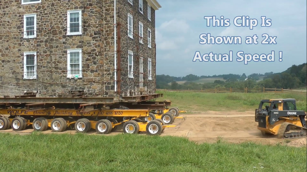 Stone House Move in Malvern, PA - YouTube
