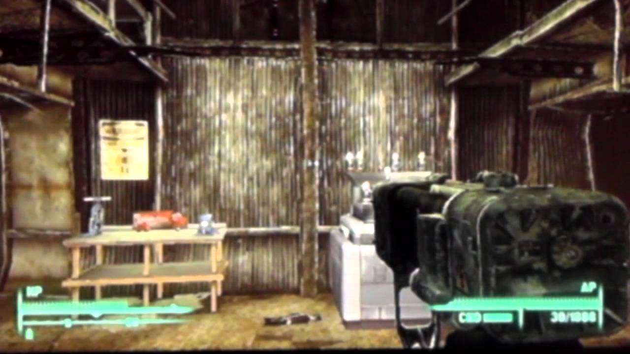secret weapons and locations on fallout 3 - YouTube