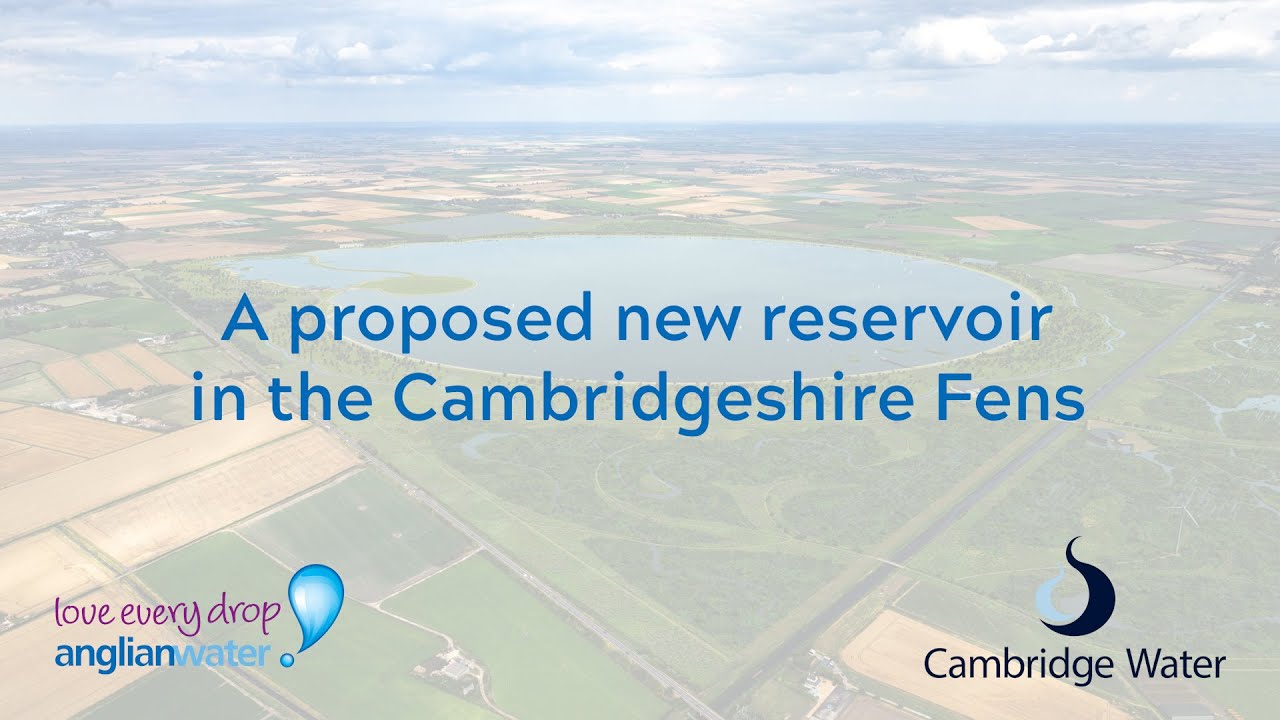 A proposed new reservoir in the Cambridgeshire Fens - YouTube