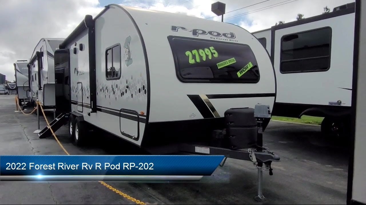 2022 Forest River Rv R Pod RP-202 Morgan Hill Watsonville Hollister ...