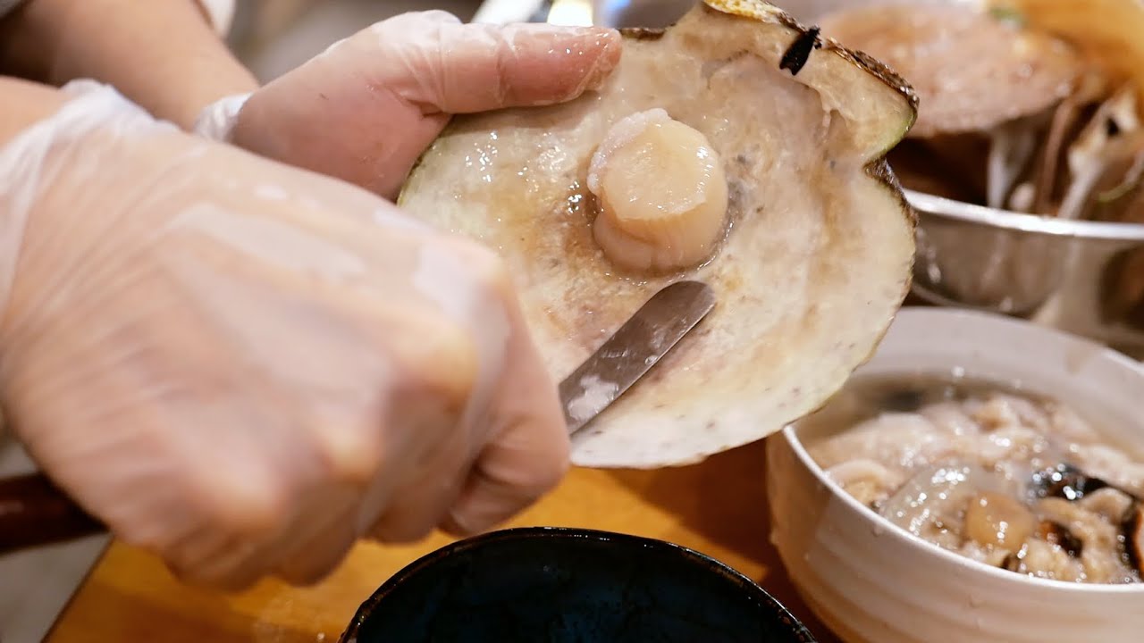 Japanese Food - GIANT KING CRAB, SCALLOPS, AND CAVIAR Koyo Seafood NYC ...