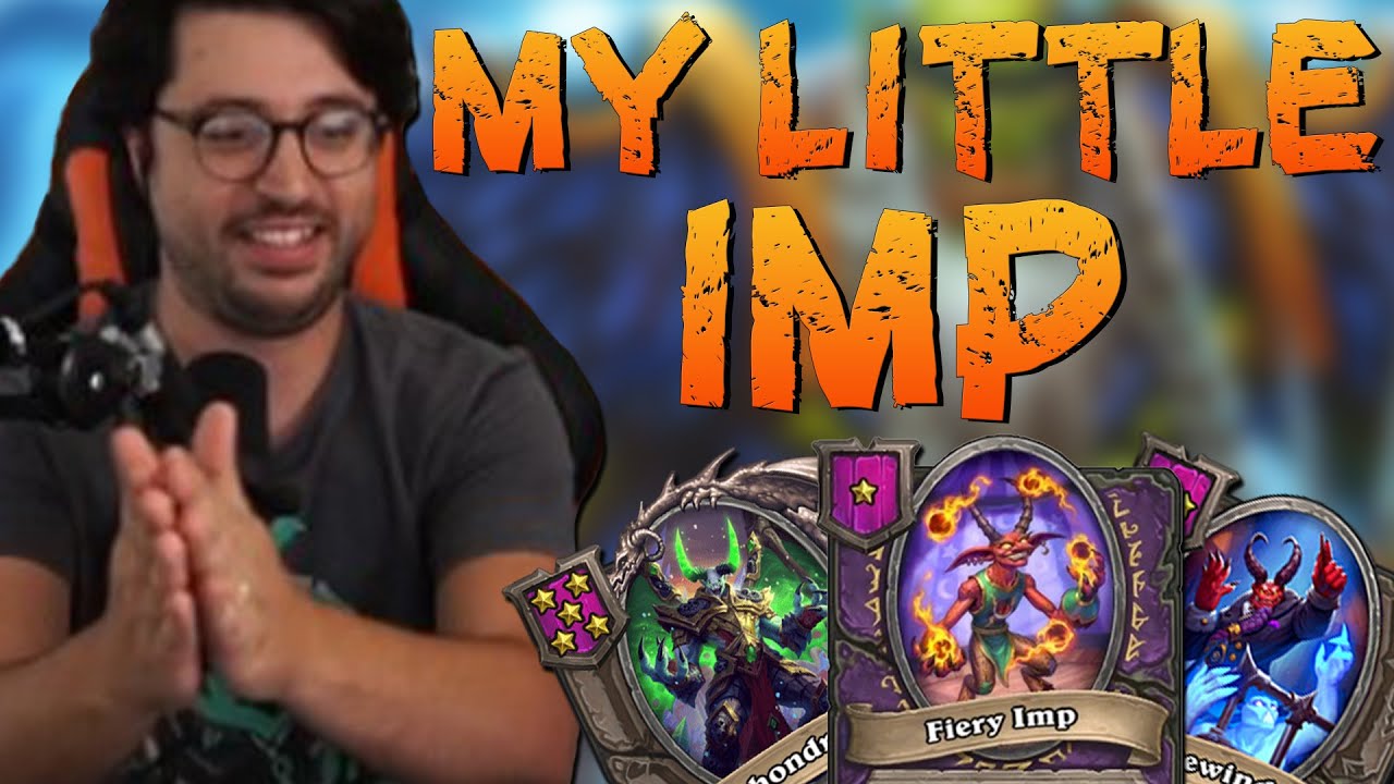 MY LITTLE IMP! | Hearthstone Battlegrounds Ita - YouTube