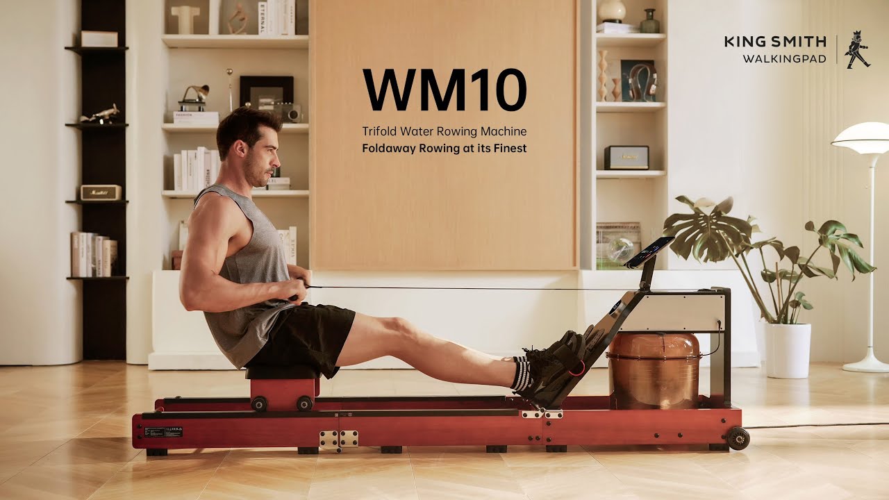 آلة التجديف ثلاثية الطيات من KingSmith WM10 - YouTube