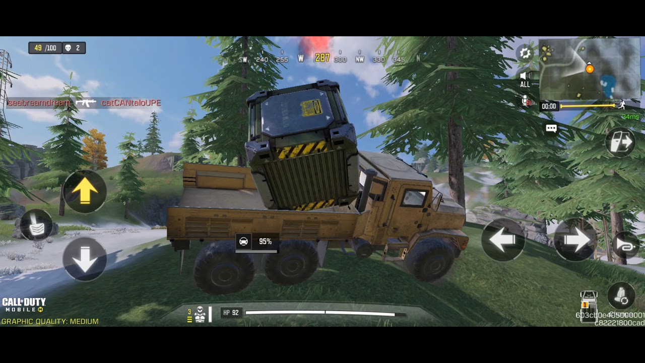 CODM beta: Truck with air drop - YouTube