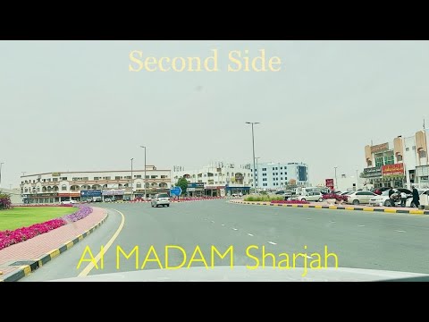 Second side Al MADAM Sharjah UAE veiw Drive - YouTube