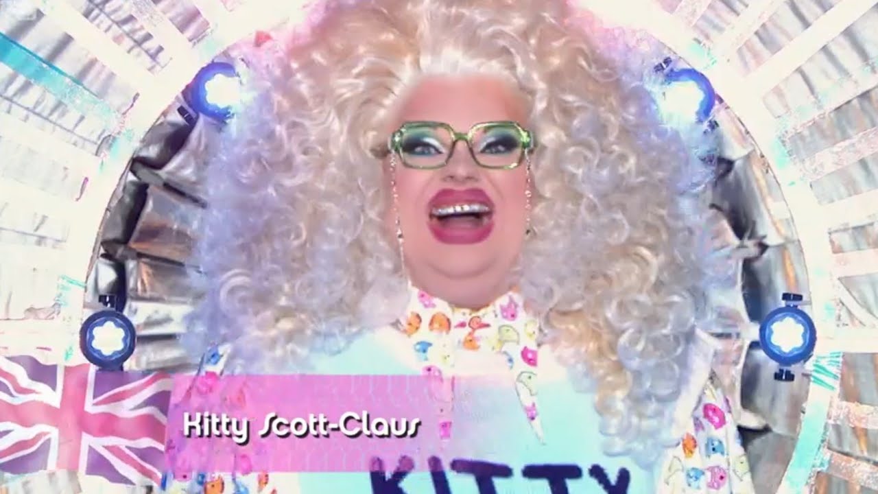 Kitty Scott-Claus' Fugly But Fashionable Runway | Rupaul's Drag Race UK ...