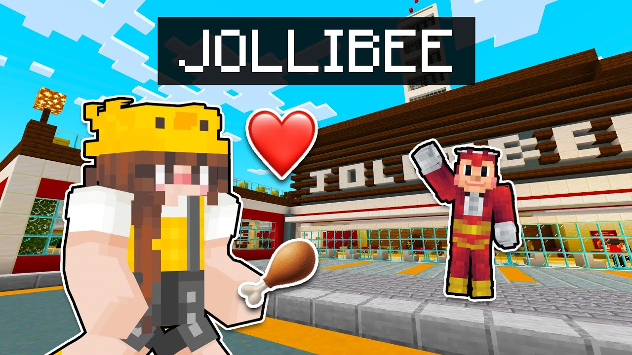 JOLLIBEE in MINECRAFT (Tagalog) - YouTube