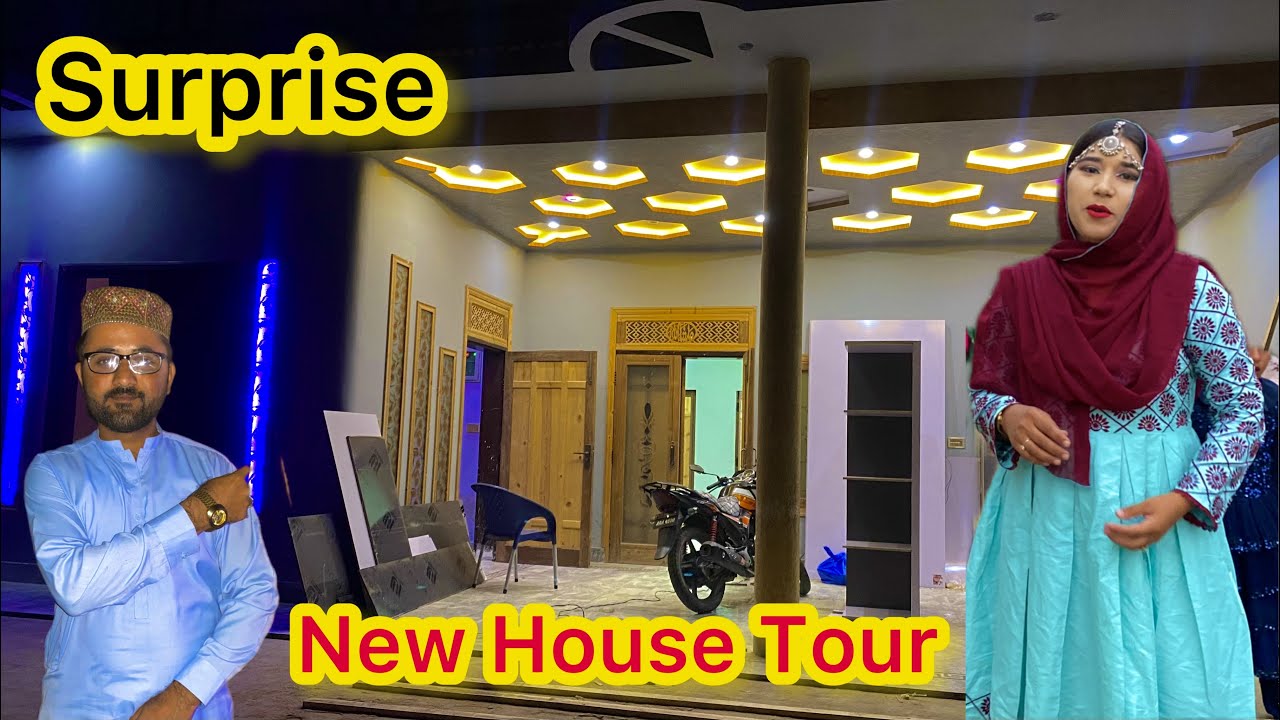 Big Surprise New Home Complete Tour | New Kitchen | Saba Ahmad Vlogs ...