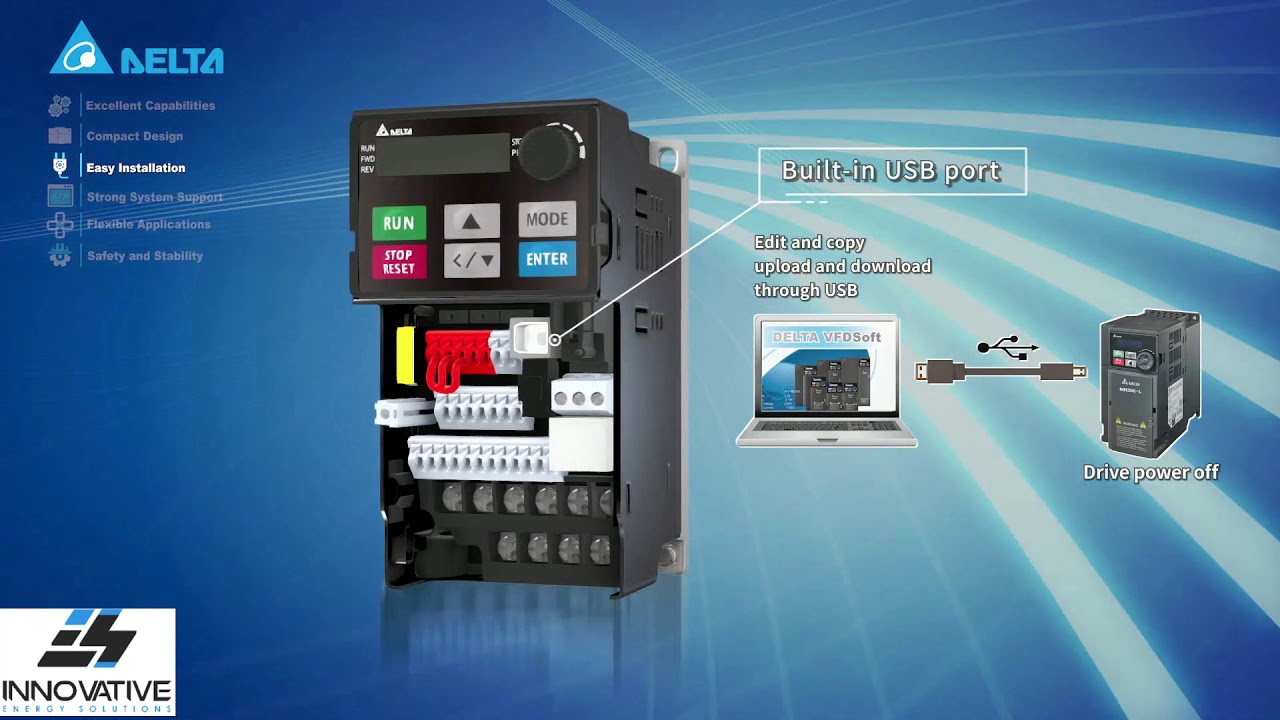 Delta Compact MS300, MH300, ME300 AC Drives | Industrial Automation ...