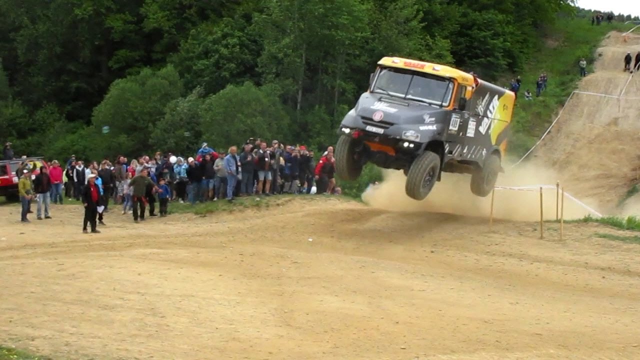!!!TATRA DAKAR JUMP!!! Truck Trial Mohelnice 2017 - YouTube