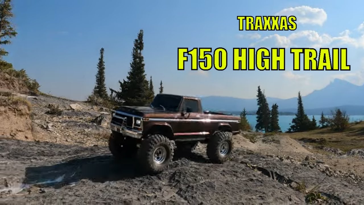 TRX4 F150 HIGH TRAIL IN THE ROCKY MOUNTAINS - YouTube