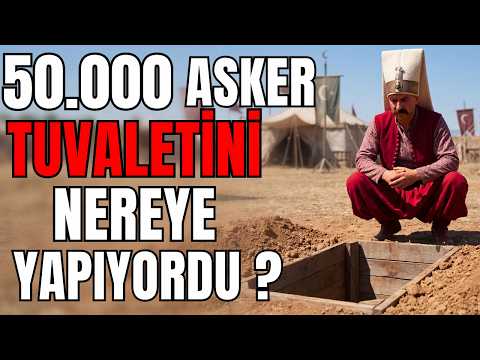 OSMANLI İMPARATORLUĞU 50.000 KİŞİLİK ORDUNUN TUVALET SORUNUNU NASIL ÇÖZDÜ? - OSMANLI TARİHİ