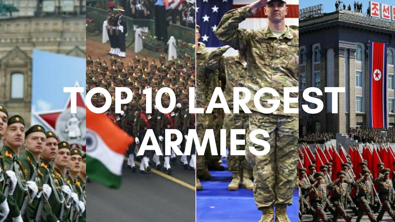 Top 10 Largest Armies | Largest Armies in the world (2020) - YouTube