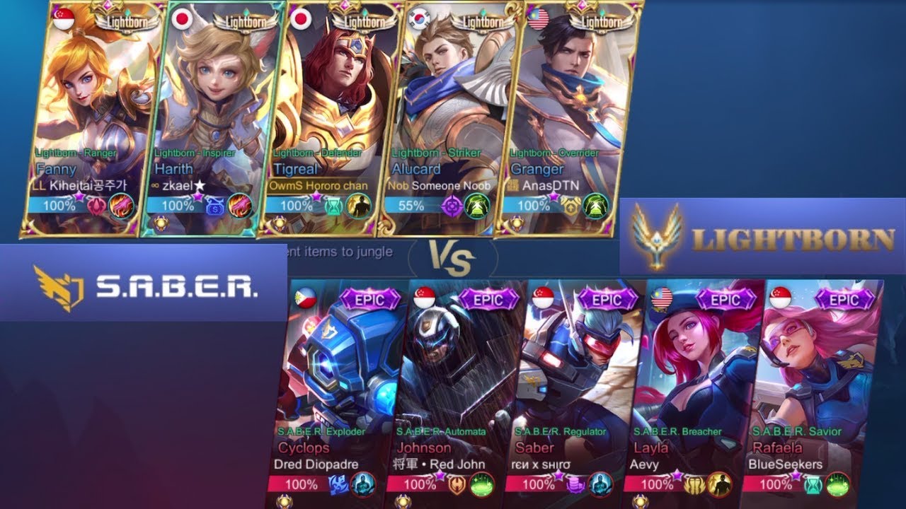 LIGHTBORN VS S.A.B.E.R SQUAD - YouTube