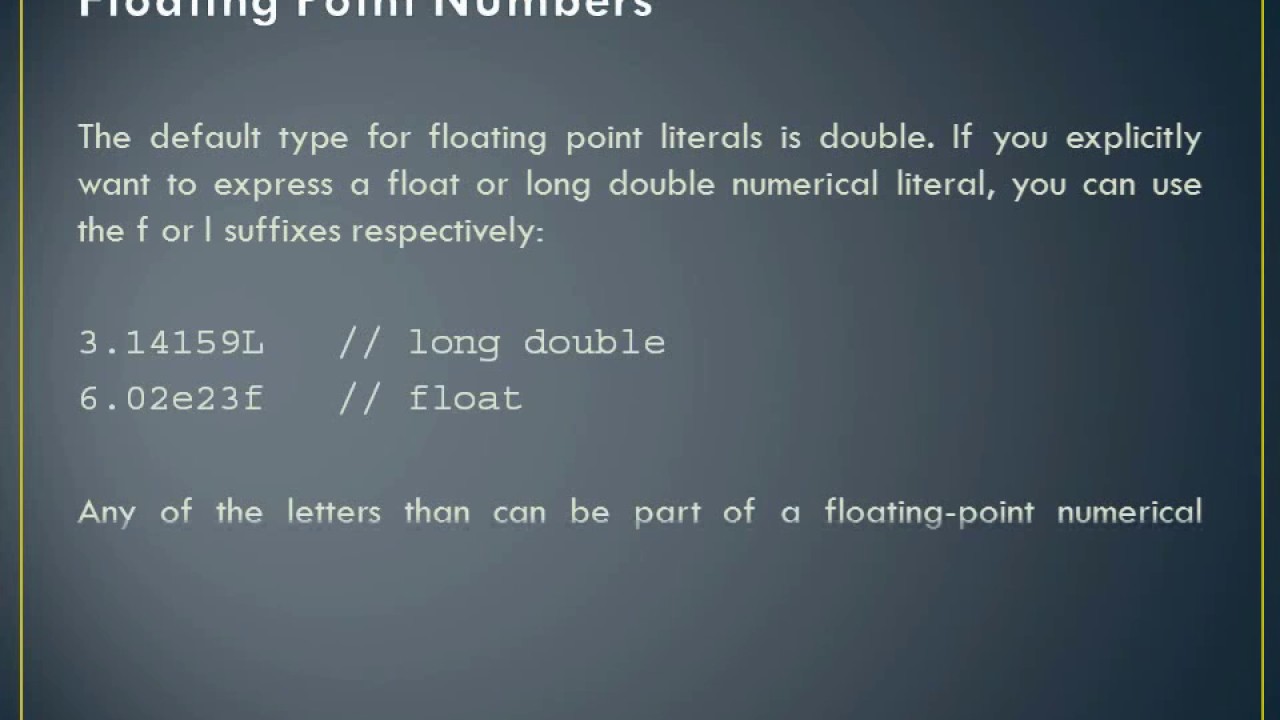 Constants C Literals Defined Constants Declared Constants Const