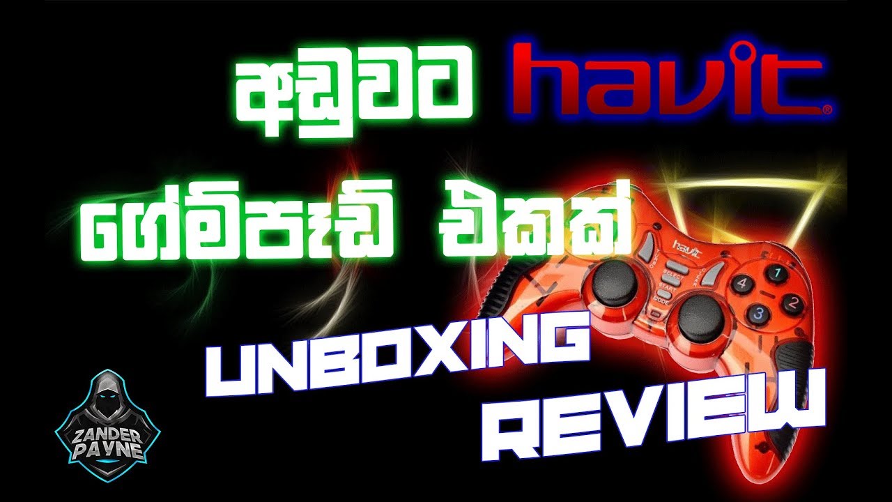 Havit Budget Gamepad සිංහල Review | Unboxing | HV-G85 Controller ...