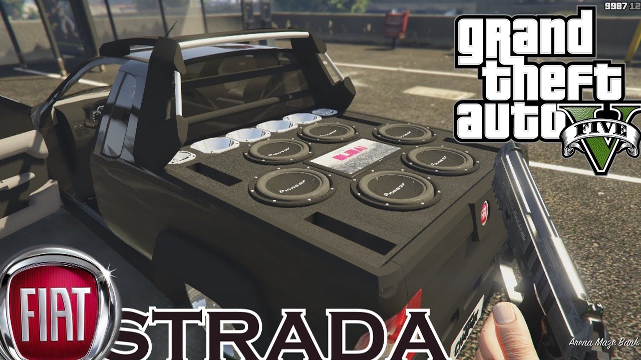 GTA V - MOD STRADA ADVENTURE SOCADA - PIONNER CARA PRETA - YouTube