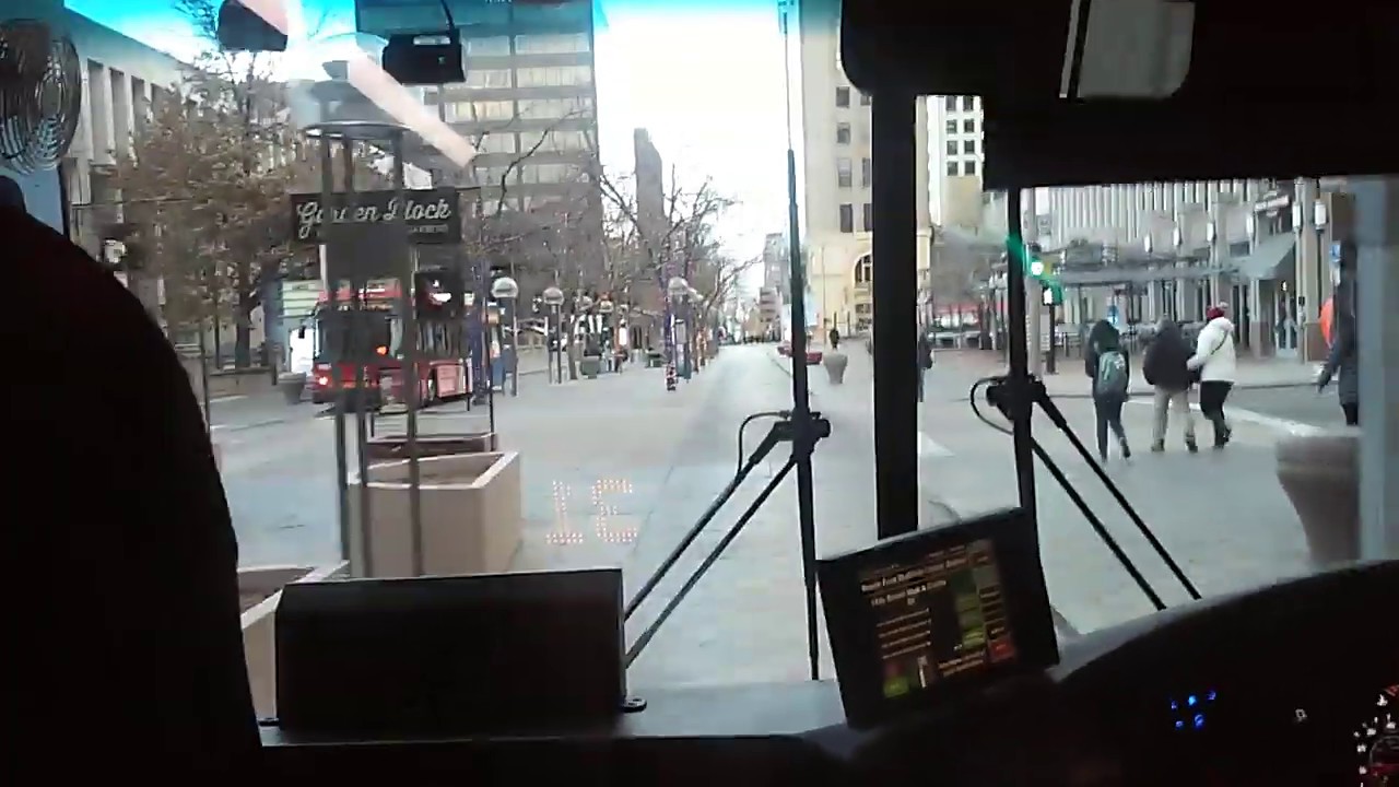 RTD's Free MallRide Northbound in Denver, Colorado - YouTube
