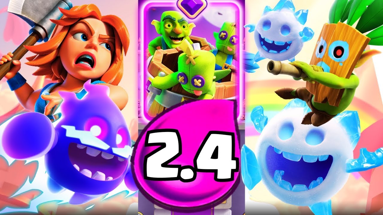 HUMILLO CON EL CICLADO MAS RAPIDO DE LOG BAIT 2.4 ELIXIR! - CLASH ...