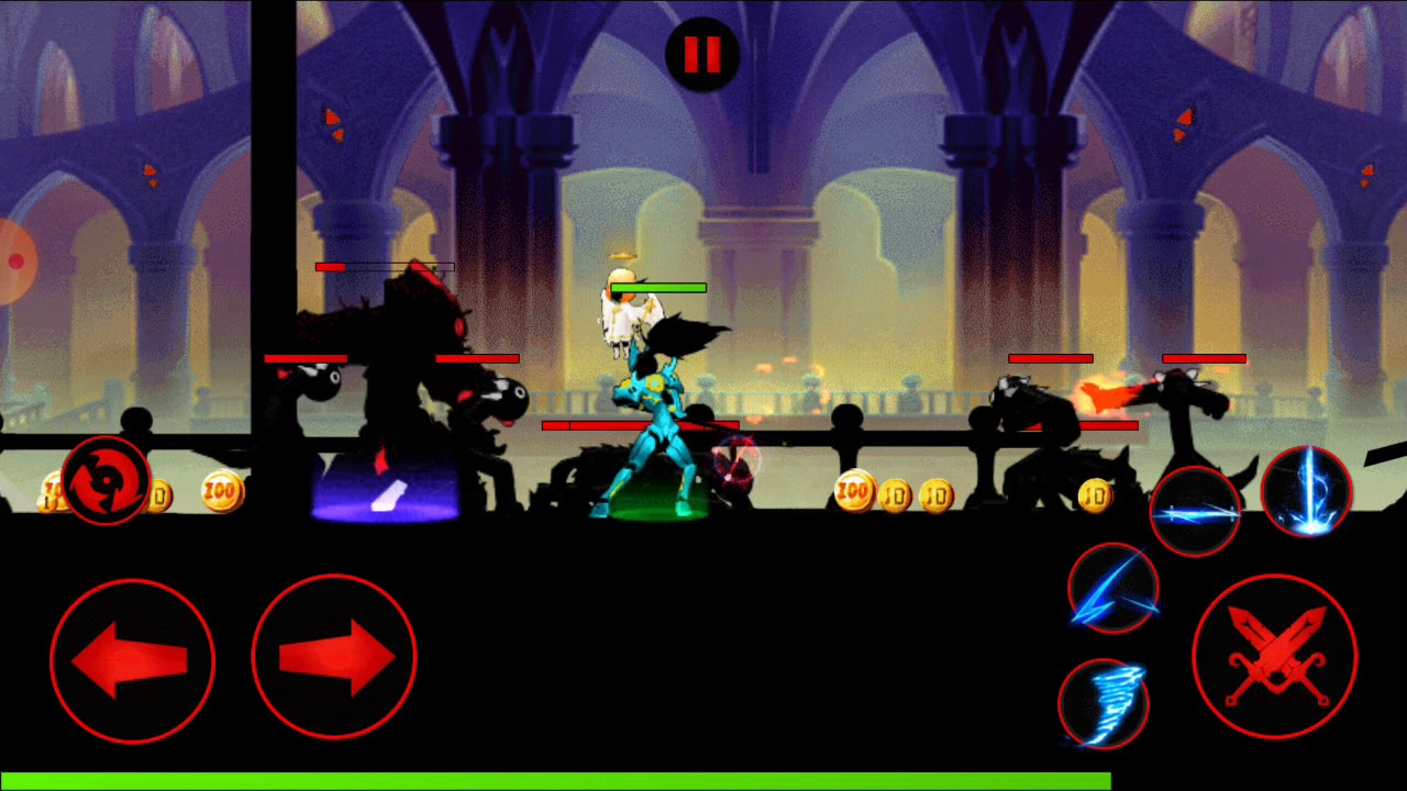 Leveling up my heroes (league of stickman gameplay) - YouTube