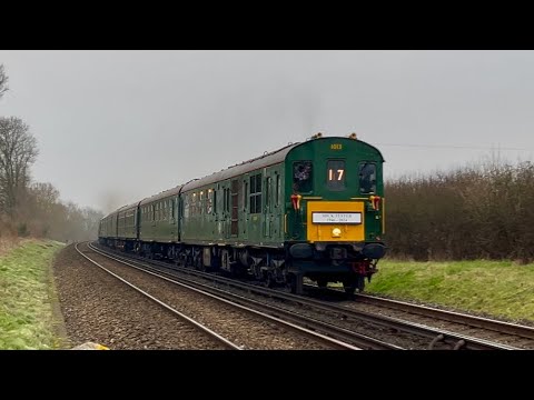 Hastings DEMU ‘1001’ arms the ‘The Mick Tester Memorial’ | 18/01/25 ...