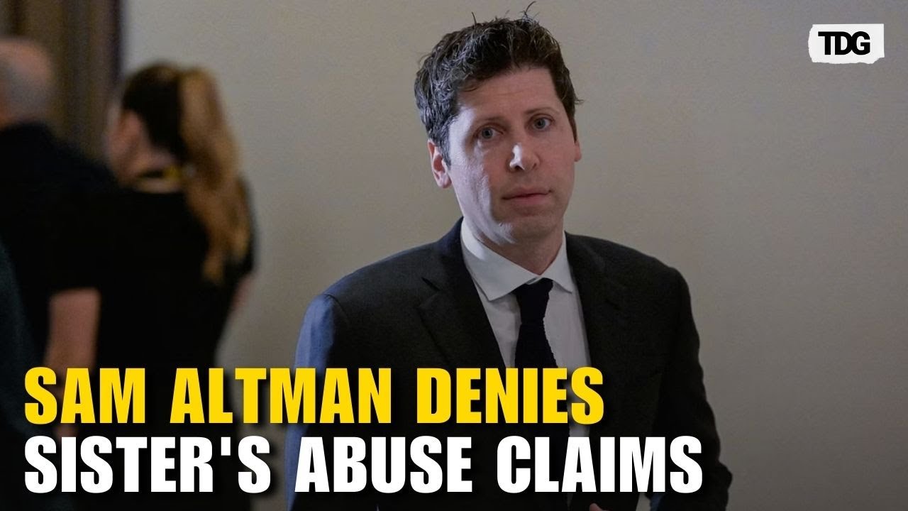 OpenAI CEO Sam Altman Responds to Sister's Abuse Lawsuit - YouTube