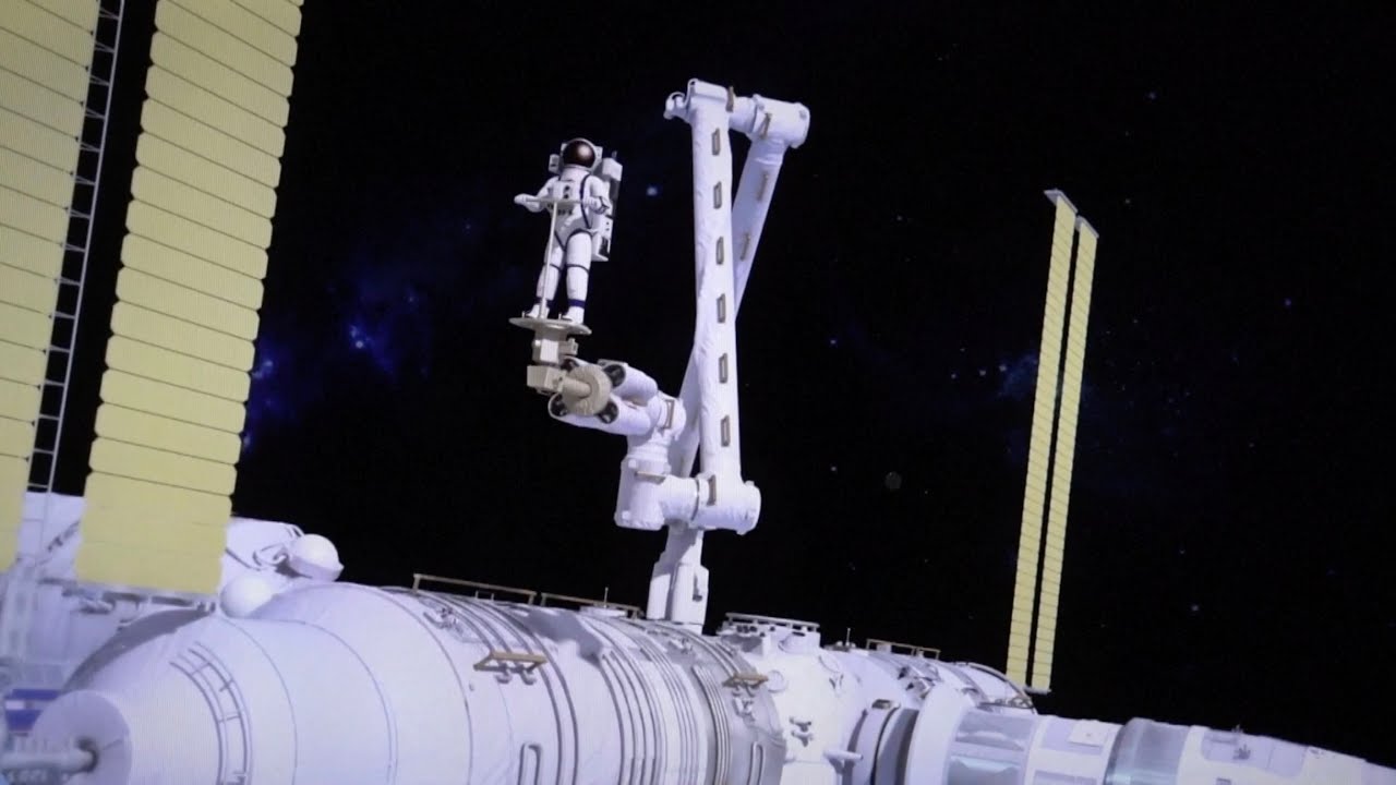 Robotic arm to play important role in performing tasks on Tiangong ...