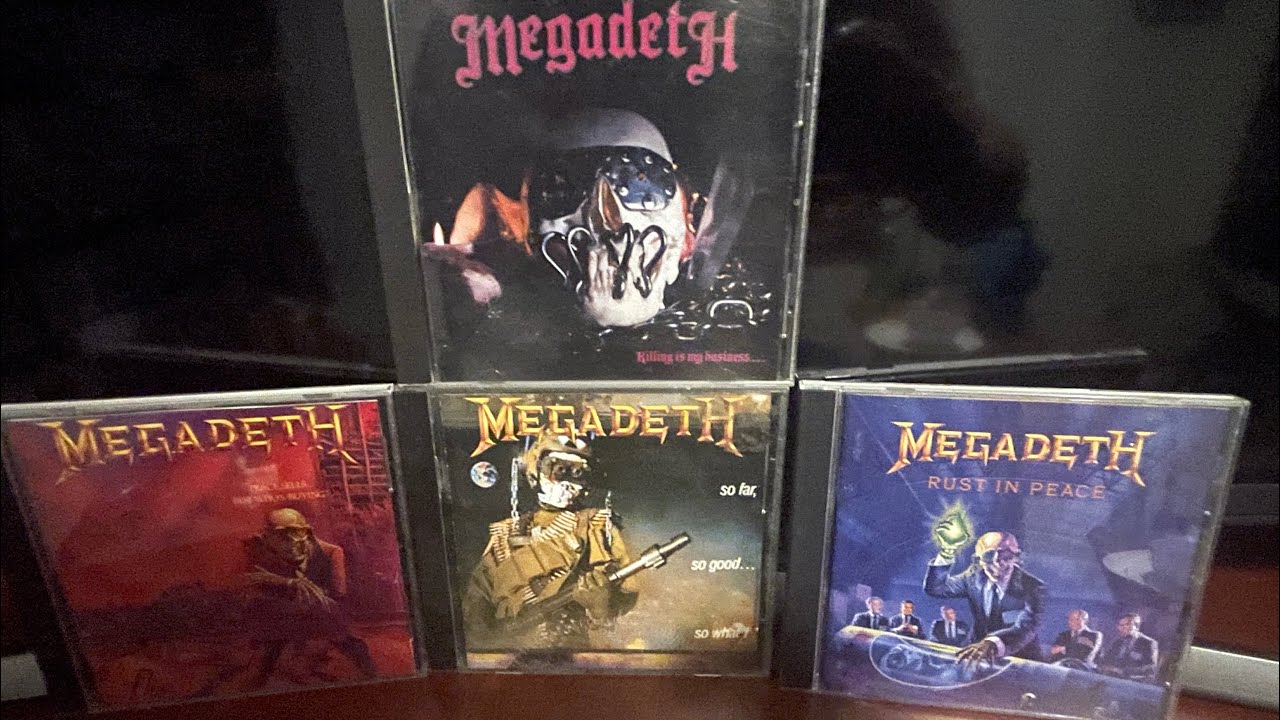 Megadeth Album Ranking - YouTube