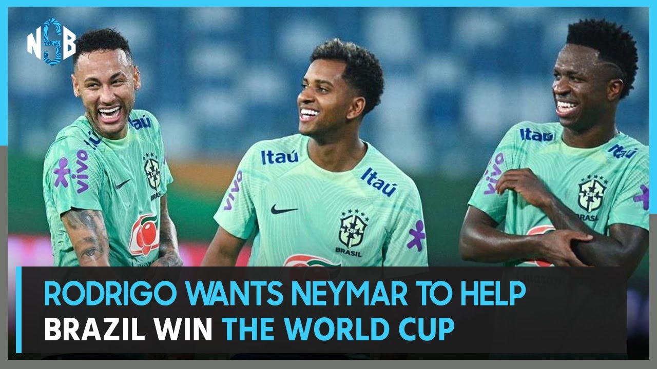 Rodrigo wants Neymar to help Brazil win the World Cup!! - YouTube
