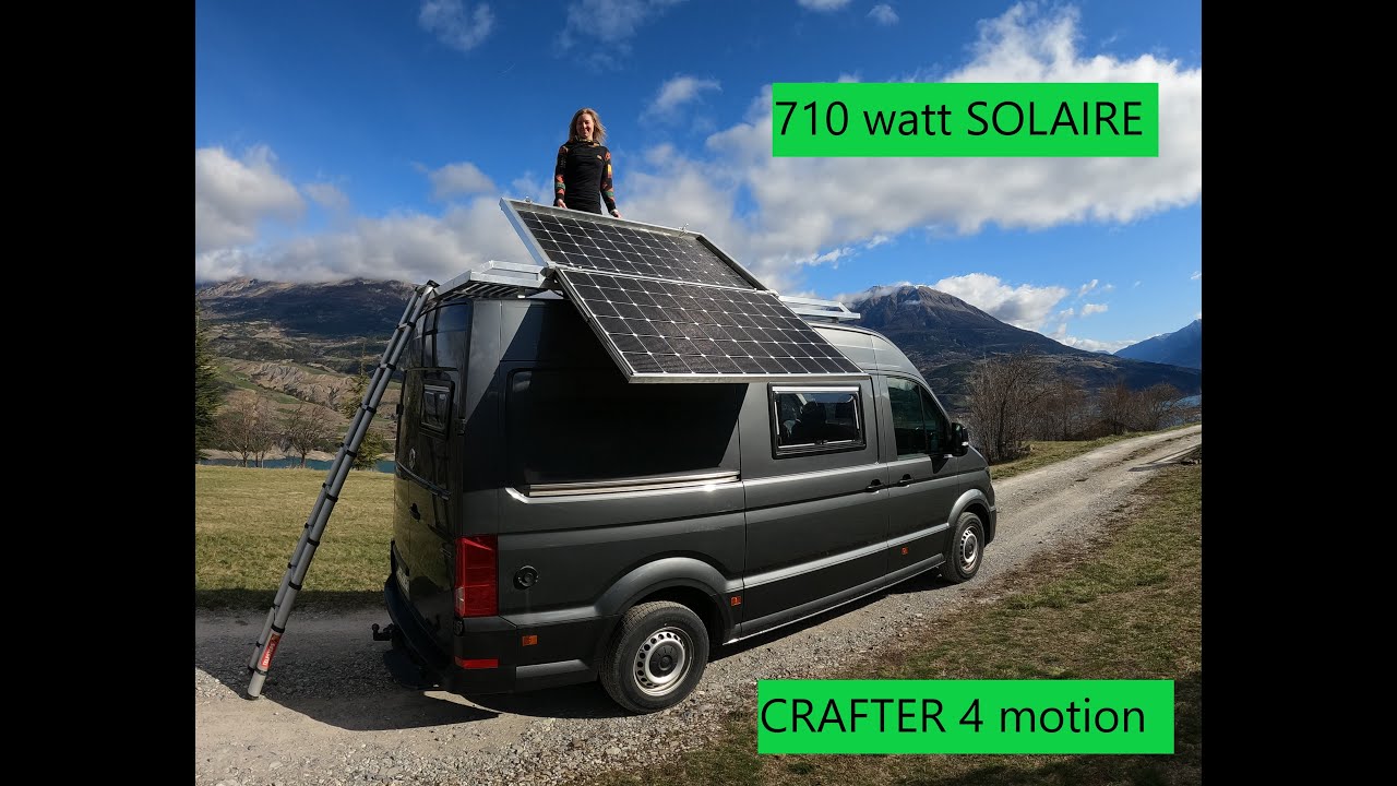 VOLKSWAGEN Crafter 4 motion - Campervan conversion - YouTube