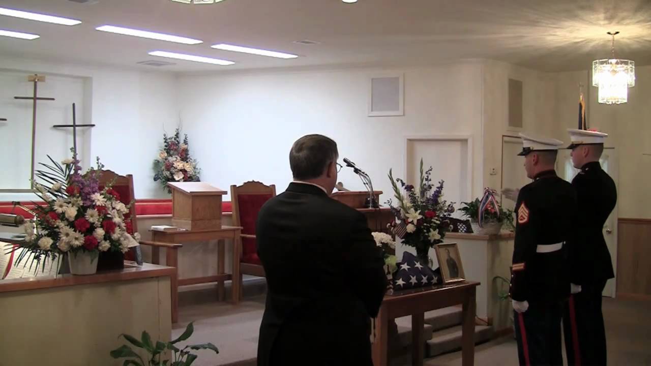 James Rube Garrett Jr Memorial Service - YouTube