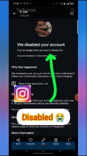 Disabled I'd ko recover kaise kare || we disabled your account ...