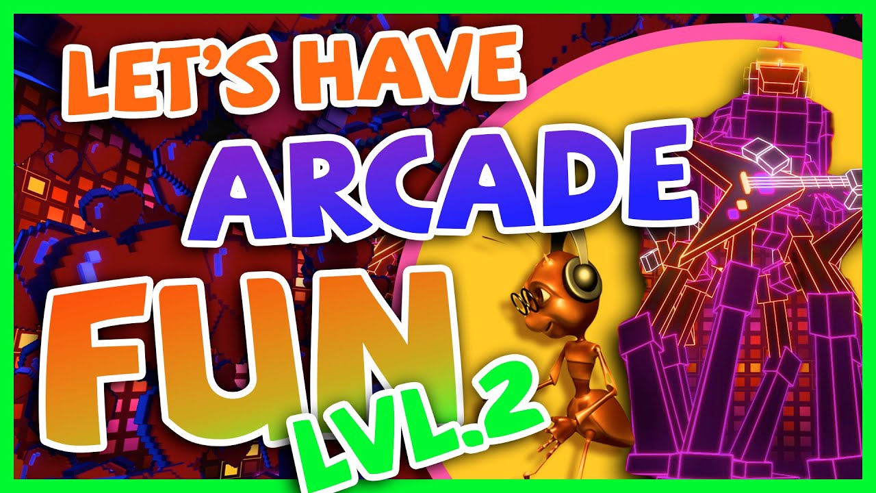 ARCADE LEVEL 2 FUN VIDEO FOR KIDS - YouTube
