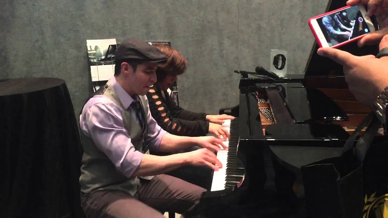 Boogie Woogie piano four hands Amazing performance by Doña Oxford ...
