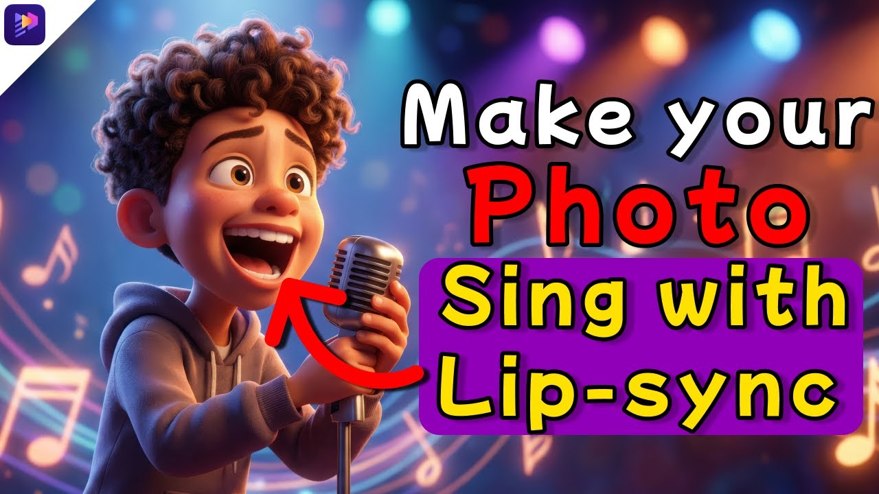 How to Make your Photo Sing with Lip-sync | Make your Photo Sing Any ...