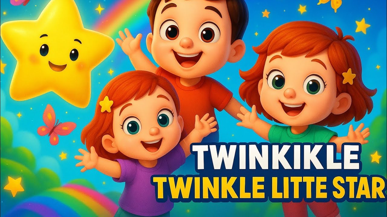 Twinkle Twinkle Little Star 🌟 | Baby Bubbles | Bedtime Nursery Rhyme ...