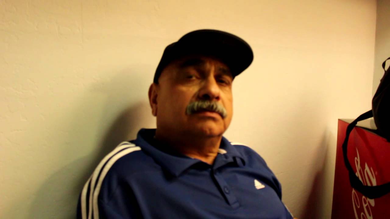 George Hernandez trainer of Nate Gallimore after there Victory - YouTube